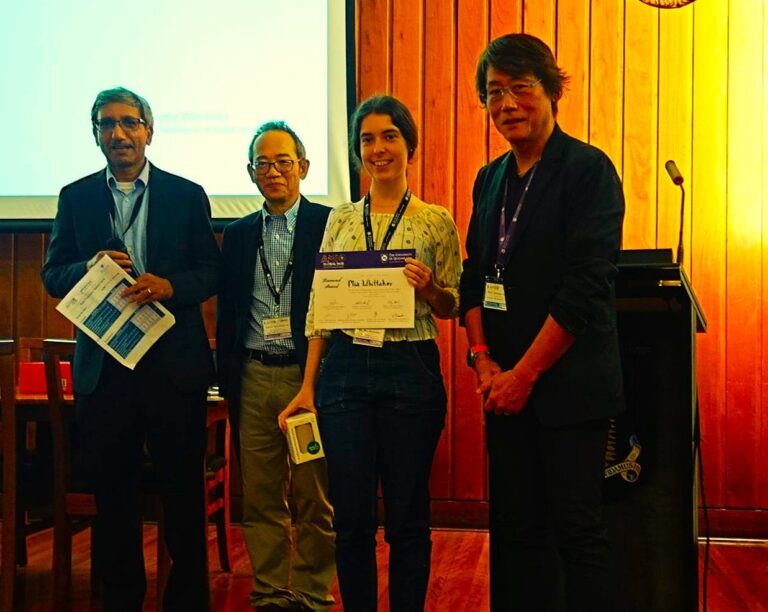Mia Whittaker wins the 2025 AMIO Poster Presentation Prize | Global Hub ...